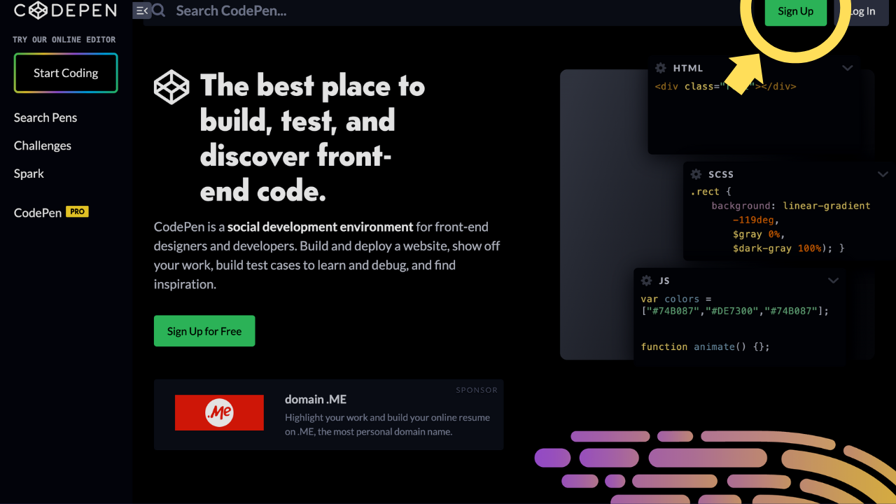 【CodePen】よく使うコードを自分用に記録しておく無料便利ツール【登録方法と使い方】 | SIMS-CODE
